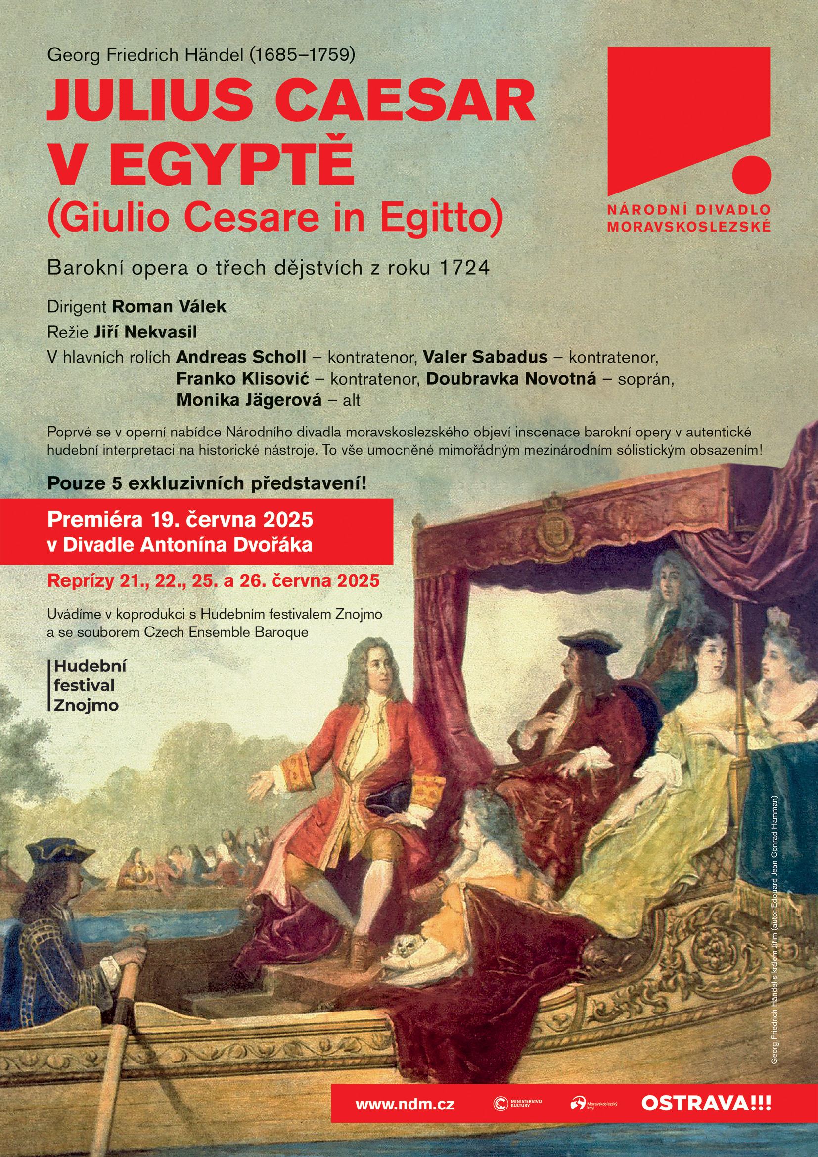 JULIUS CAESAR V EGYPTĚ - Živý Zlín